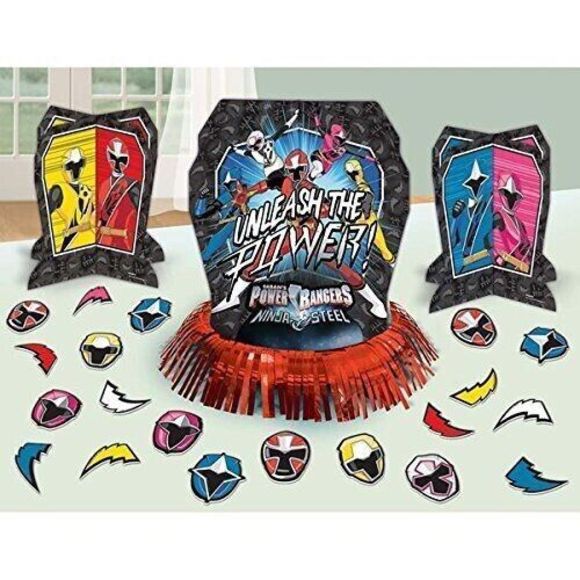 Designware | Party Supplies | Power Ranger Ninja Steel Table Decorating ...